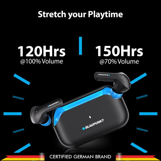 True Wireless ENC Earbuds BTW300 Xtreme (BL) – Blaupunkt India