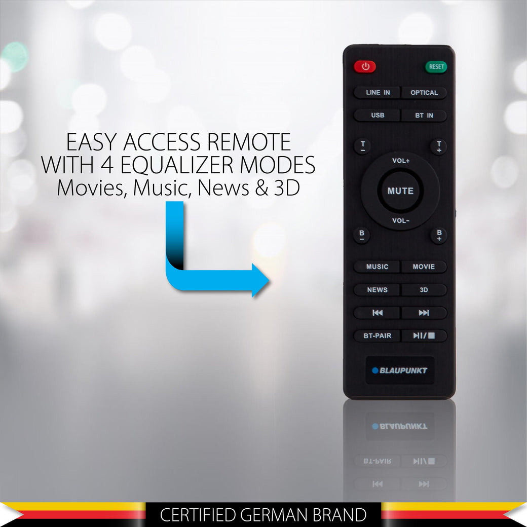 Buy Best Bluetooth soundbar with subwoofer Blaupunkt SBW100